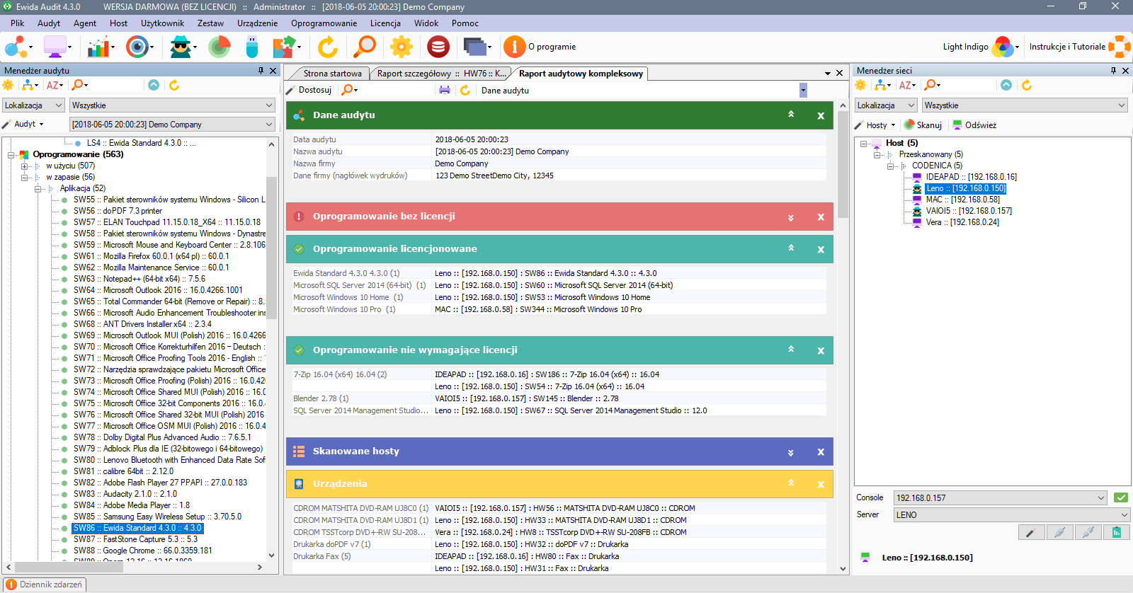 Zarządzanie zasobami IT w firmie. Monitorowanie - Audyt - Ewidencja