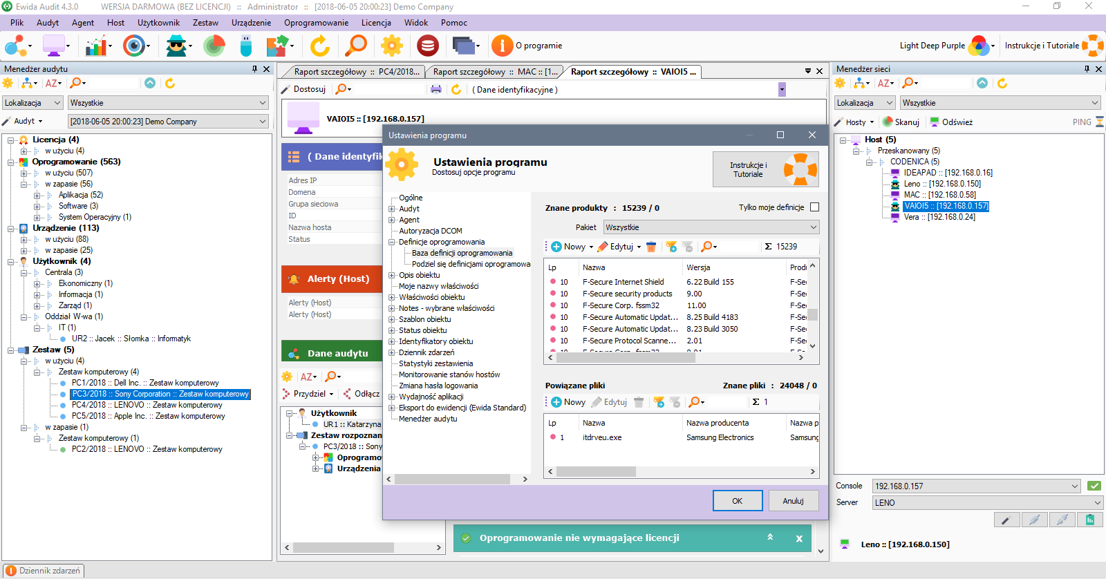 Zarządzanie zasobami IT w firmie. Monitorowanie - Audyt - Ewidencja