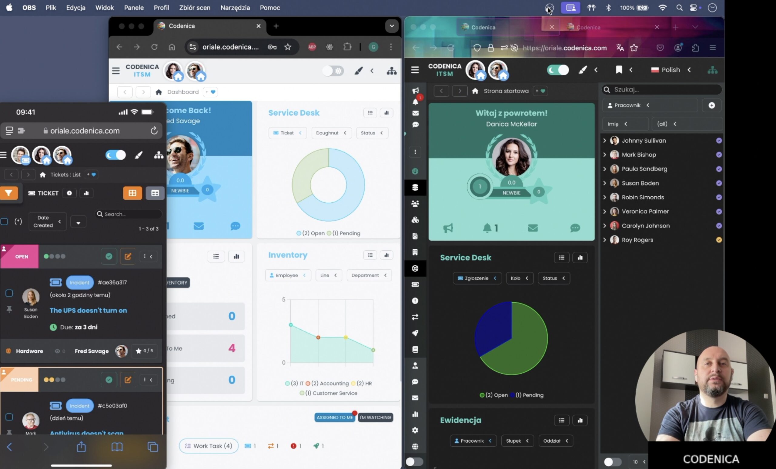 Codenica SaaS - Archiwalne prezentacje z czasów wersji beta